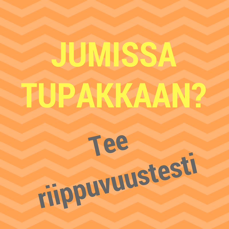 jumissa tupakkaan - Fressis
